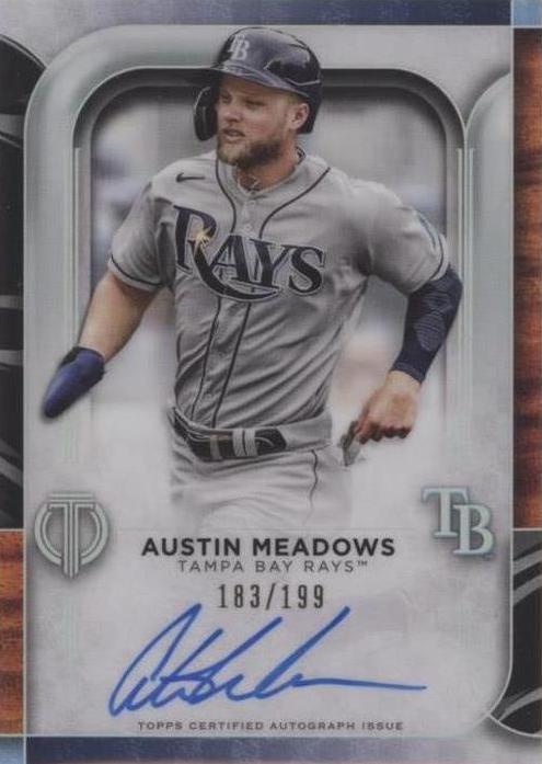 2022 Topps Tribute - Tribute Autographs Austin Meadows #TA-AM /199 (AU ...
