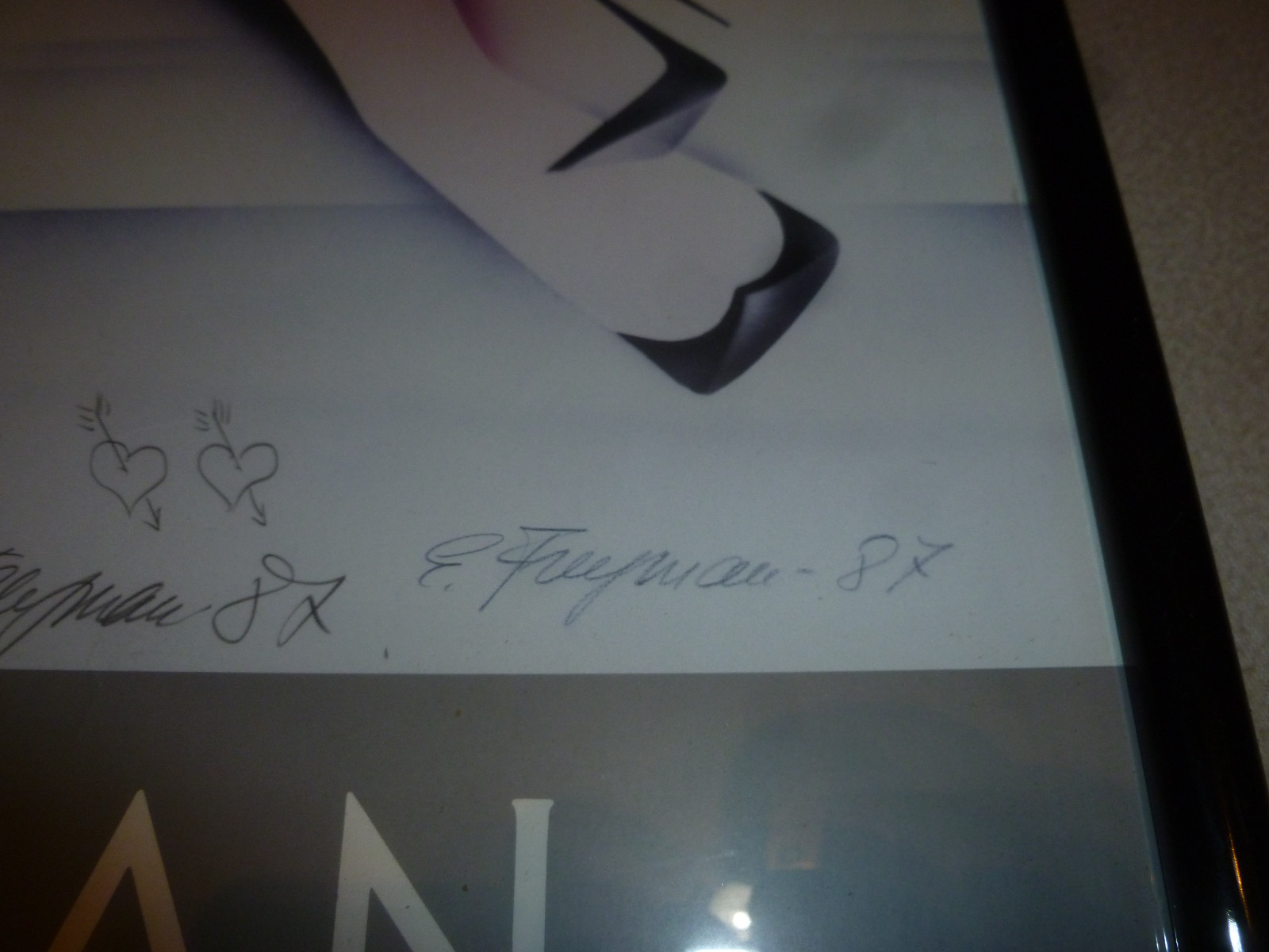 FRAMED ERIK FREYMAN CAFE BISTRO PRINT SIGNED 1987 POSTER VINTAGE LITHO ...