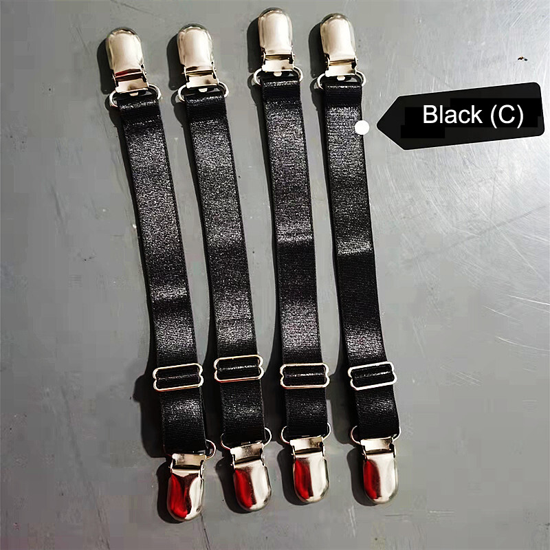 Sexy Adjustable Suspender Garter Belt Replacement Metal Leg Clip ...