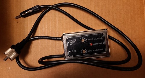 Vintage CB/AM/FM Antenna Splitter - Motorola Connector - PL259 | eBay