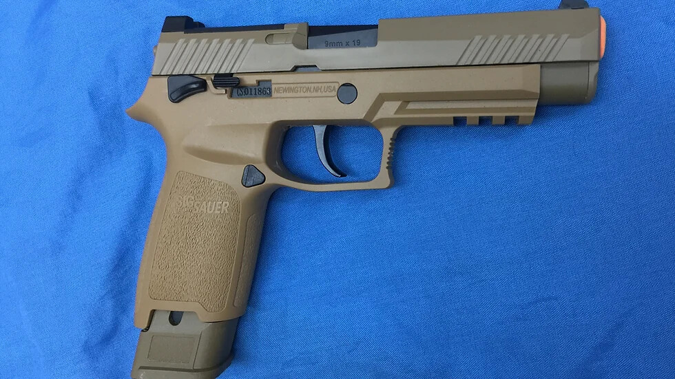 Blowback Recoil Simulator Laser Tag Shooting Gun reenact army pistol m9 ...