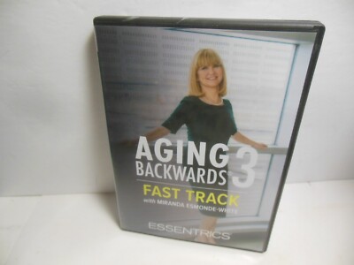 Aging Backwards 3 DVD Fast Track VIDEO WORKOUT healthy body stretching ...
