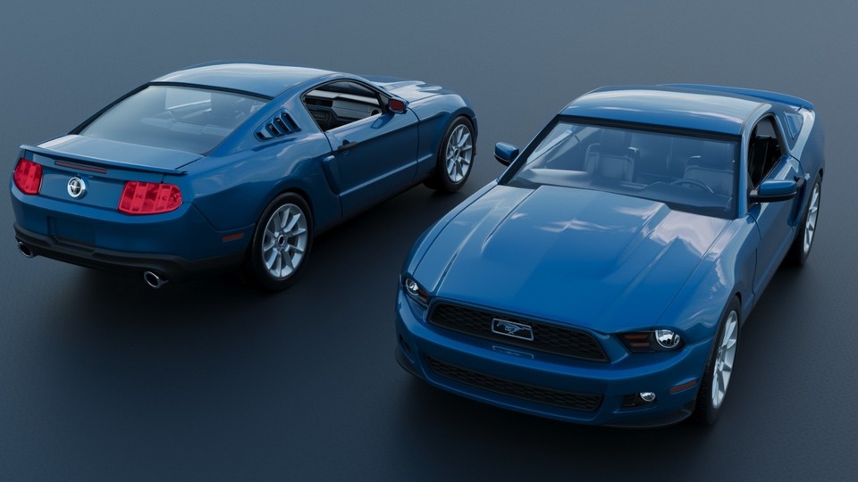 3D Printed 2010 Ford Mustang GT model kit | eBay