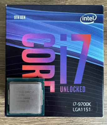 Intel Core i7-9700K Processor 3.60GHz up to 4.90 GHz - 12MB Cache | eBay