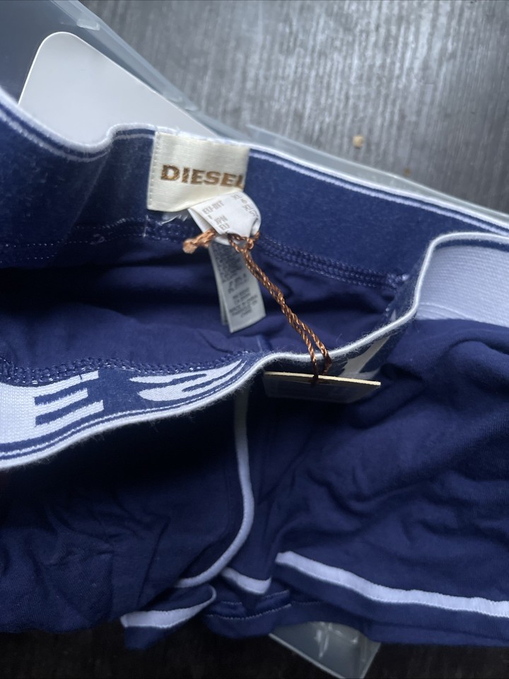 Diesel Men's Boxer Shorts Exclusive 01 Pc Hard Plastic Pack Size: XL ...