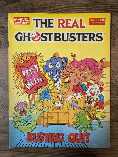 Marvel UK: The Real Ghostbusters #37 Comic Book - Original Stories ...