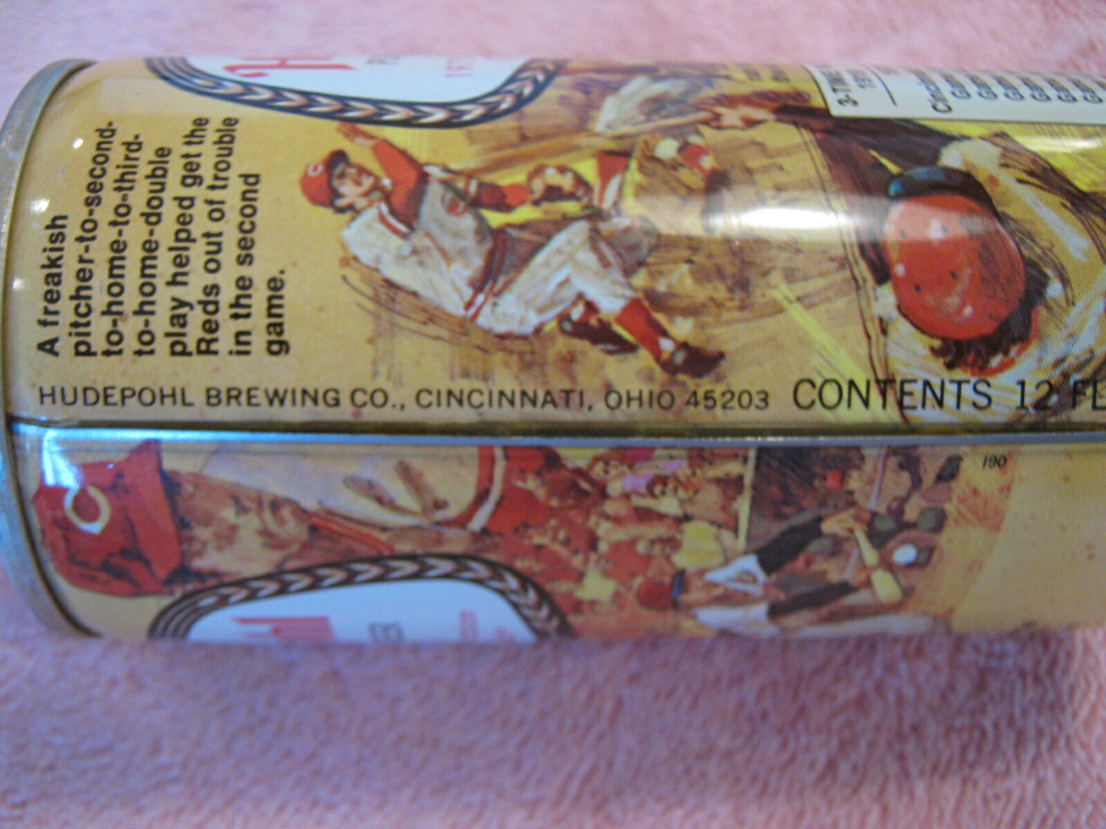Hudepohl Beer Can, 1975 Cincinnati Reds Championship. | eBay
