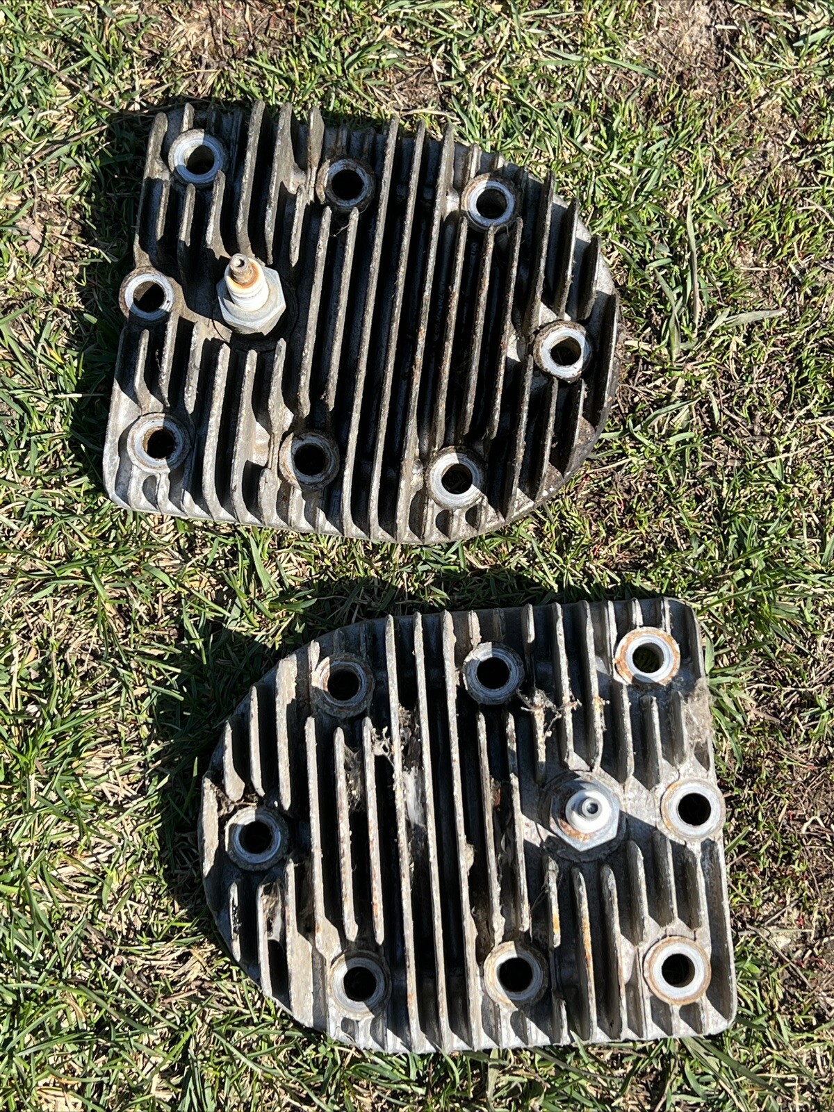Vintage Wisconsin Robin Air Cooled Engine Cylinder Heads Model EY21W ...
