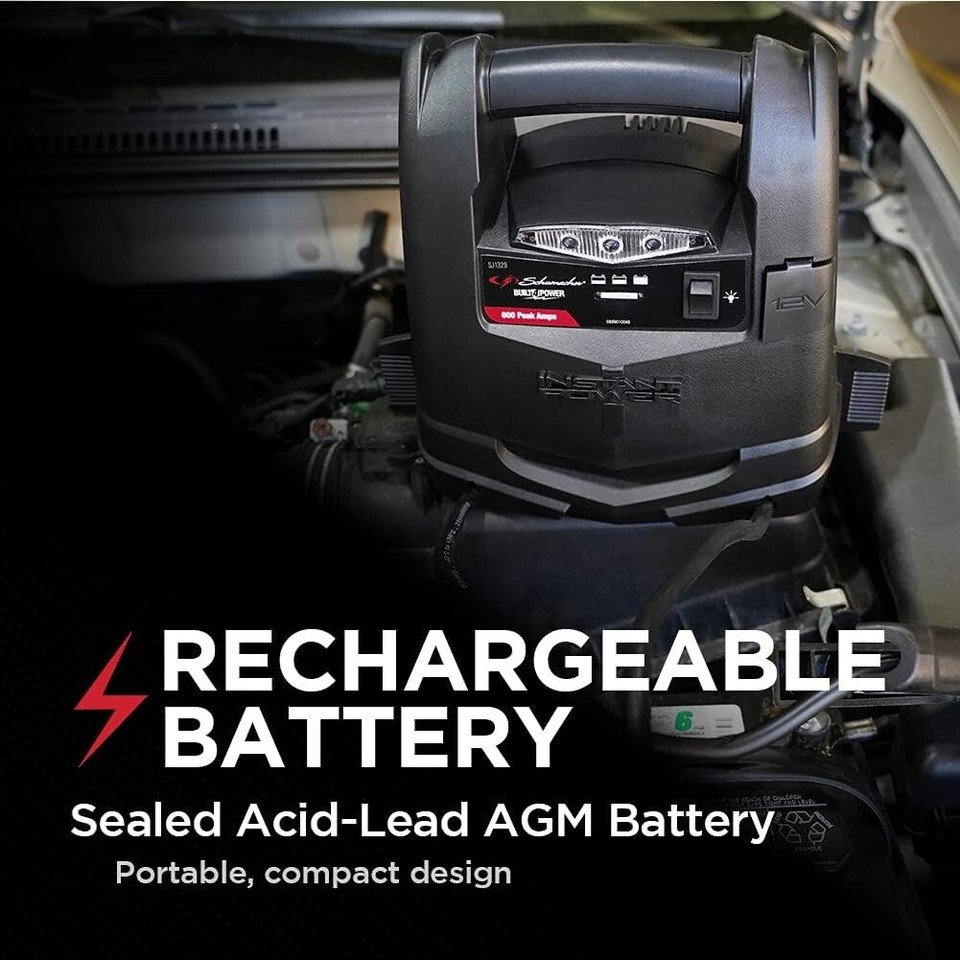 Car Jump Box 12v Battery Jumper Car Starter Booster Truck Heavy Duty ...