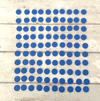 Learning Resources Counting Discs 100pc Set Educational Round Counters ...