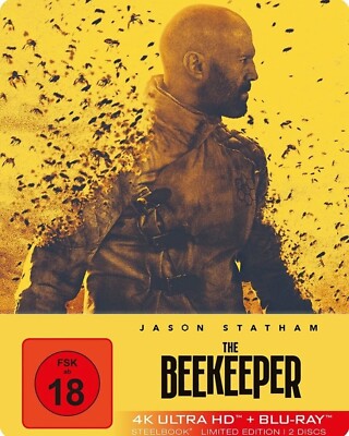 The Beekeeper (Jason Statham) 4K Ultra HD + Blu-ray Steelbook # UHD+BD ...