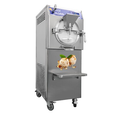 Wixkix 13 Gal/H Ice Cream Gelato Maker Machine w/ Faucet Commercial ...