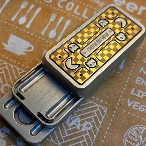 EDC Fidget Toy EDC Cute Cartoon Three-layer Push Haptic Slider Stress ...