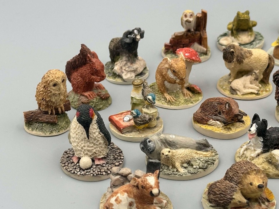 Peter Fagan Colourbox Scotland 27 Vintage Wildlife Animals Miniature ...