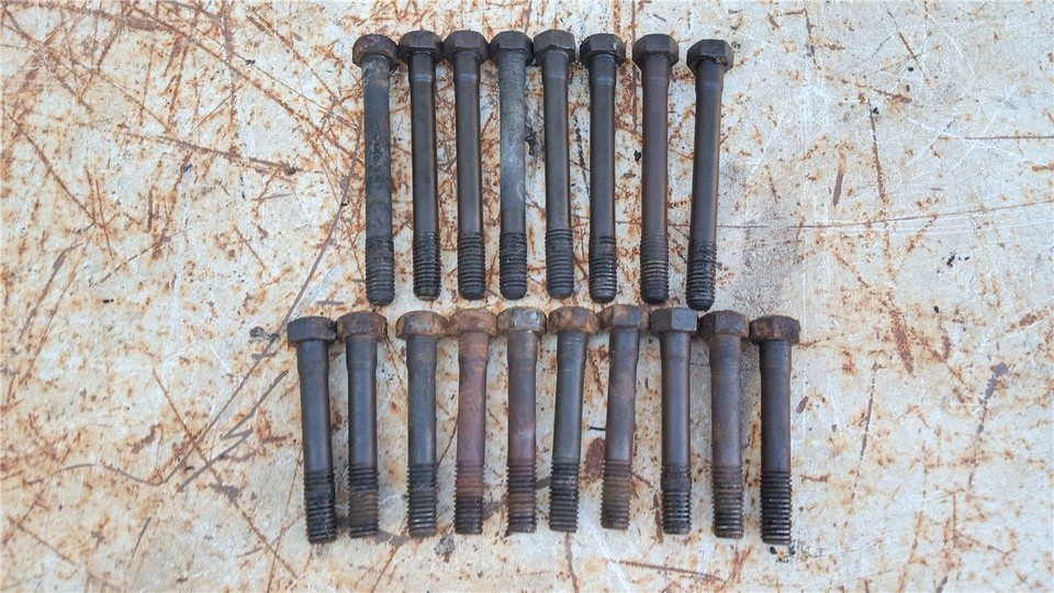 Chevy 235 261 Cylinder Head Bolts 1954-62 6 Cylinder | eBay