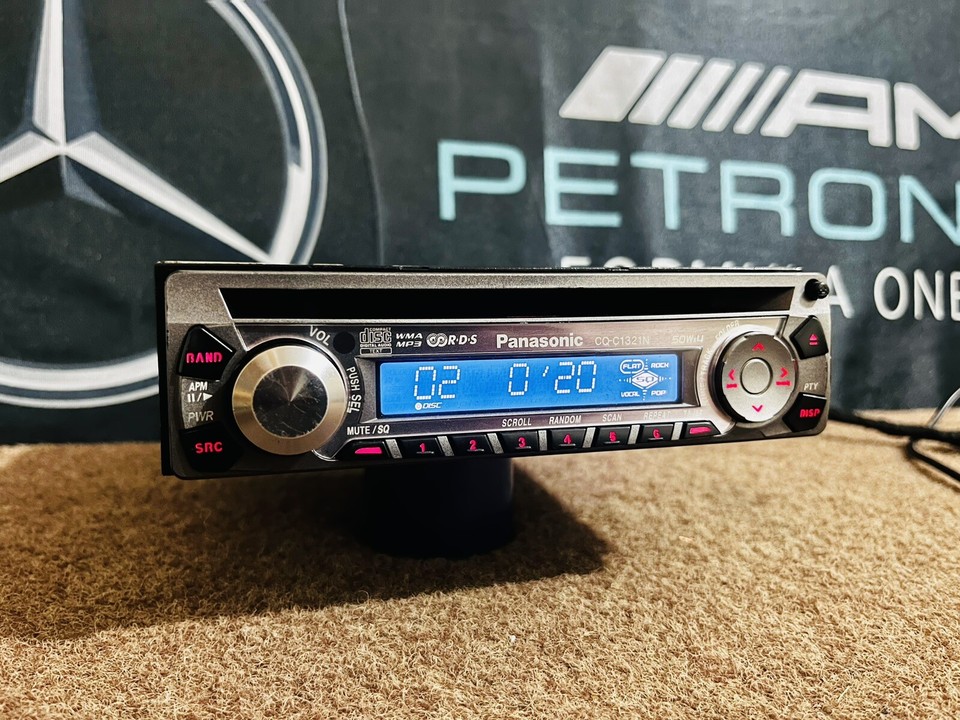 Panasonic CQ-C1321N Car Radio CD/Mp3/WMA Receiver RDS OldTimer | eBay