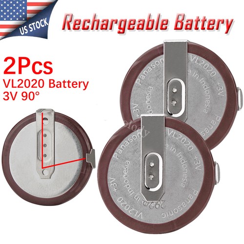 2 VL2020 Battery for BMW MINI E46 X3 X5 Z4 Remote Key Fob Panasonic ...
