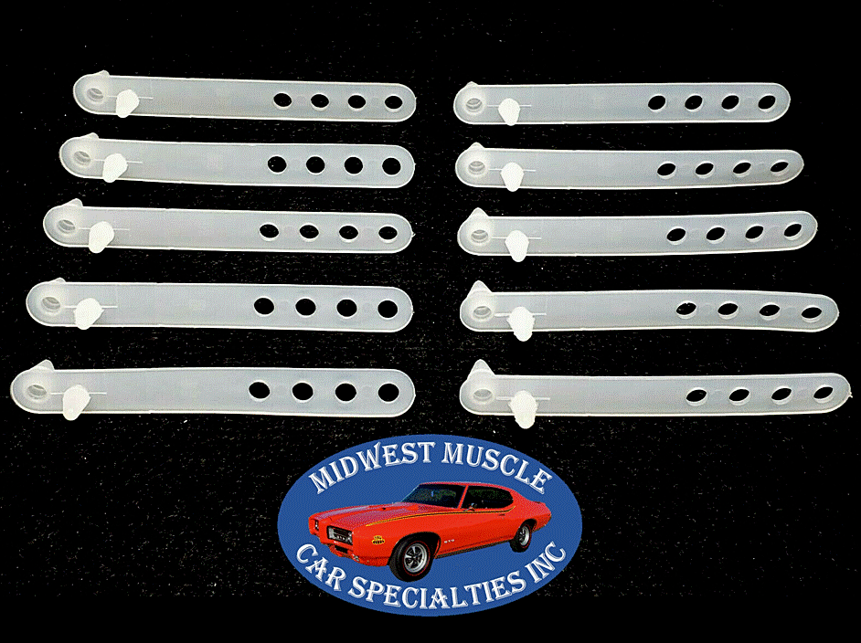 Window Washer Hose & Wiring Harness Straps Fits Chrysler Dodge Plymouth ...