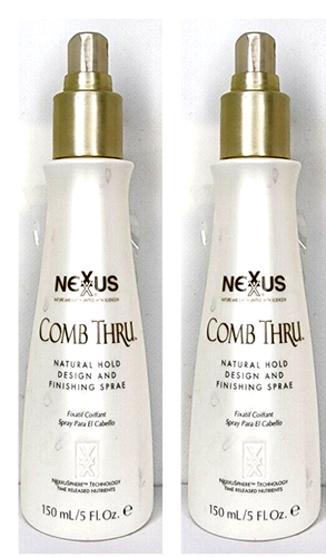 2 Nexxus COMB THRU Natural Hold DESIGN AND FINISHING SPRAE 5 oz Each | eBay