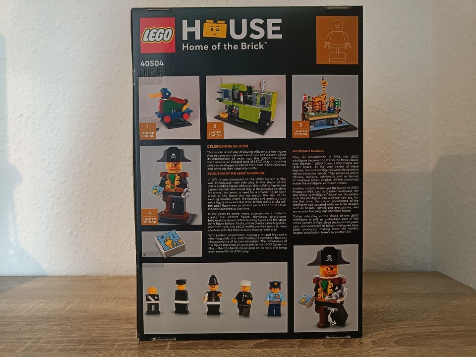 Lego 40504 (Lego House Limited Edition: A Minifigure Tribute) | eBay