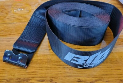 Big Strapper Blackout 40ft Strap Kit w/ flat hooks15,000lb assembled in ...