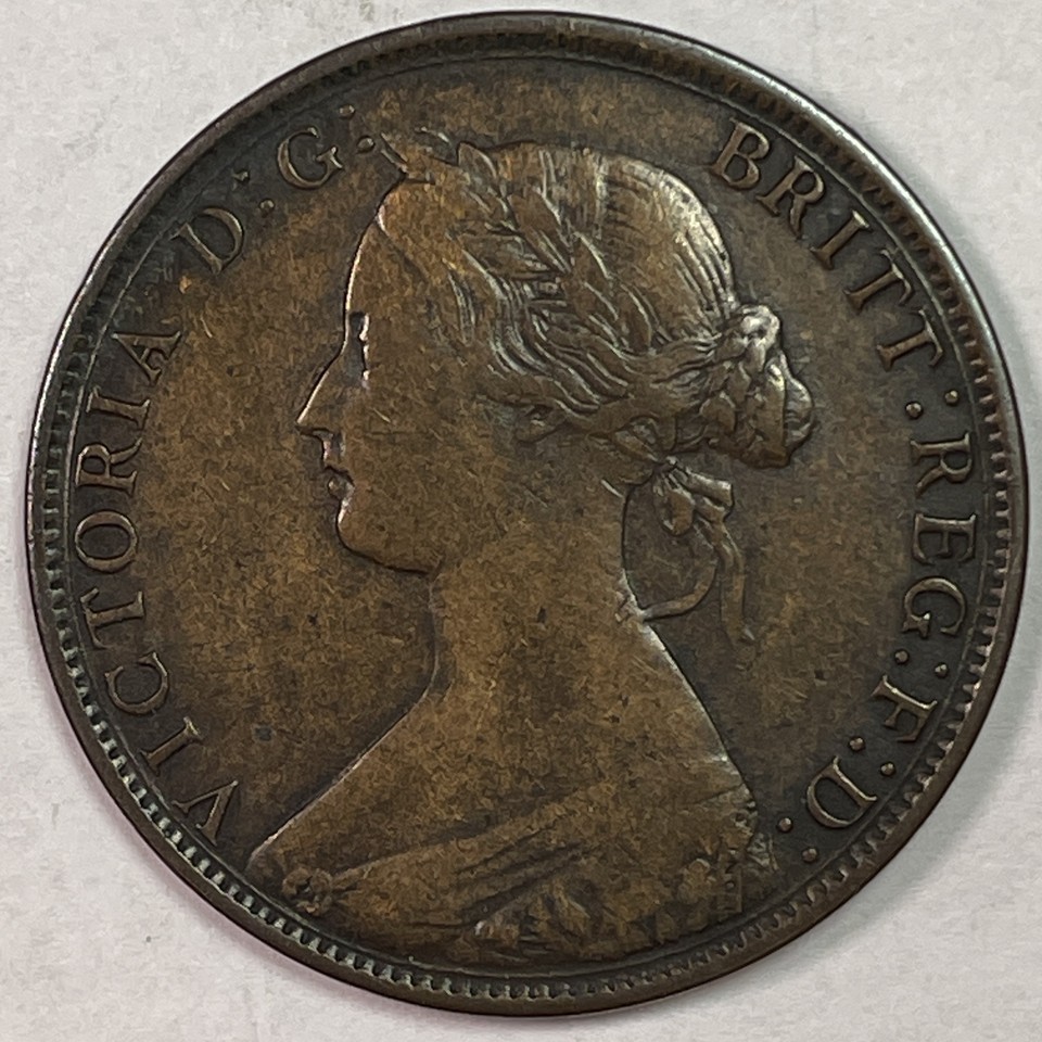 1861 Nova Scotia Cent Extremely Fine XF Coin #19899 | eBay