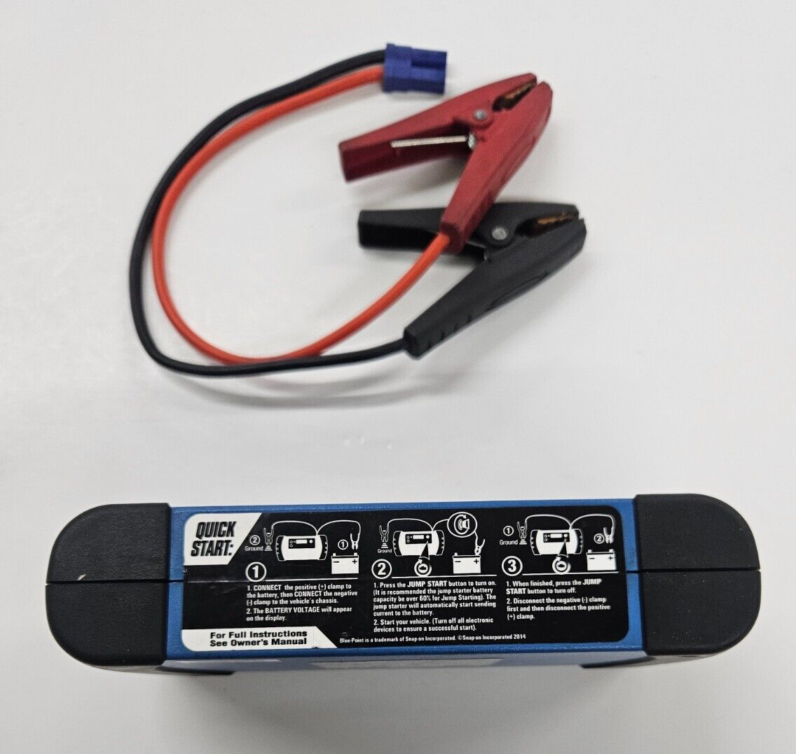 Blue Point EEJP111M Mini Jump Starter USB Charger Power Bank for ...