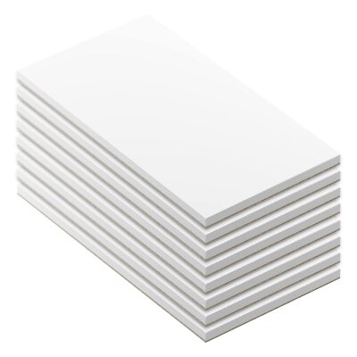 8 Pack 50 Sheets Note Pads Blank Scratch Pads for Office School, 3x6 ...