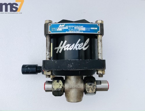 HASKEL AW-60 AIR DRIVEN LIQUID/ FLUID PUMP 9800 PSI WP 60:1 RATIO | eBay