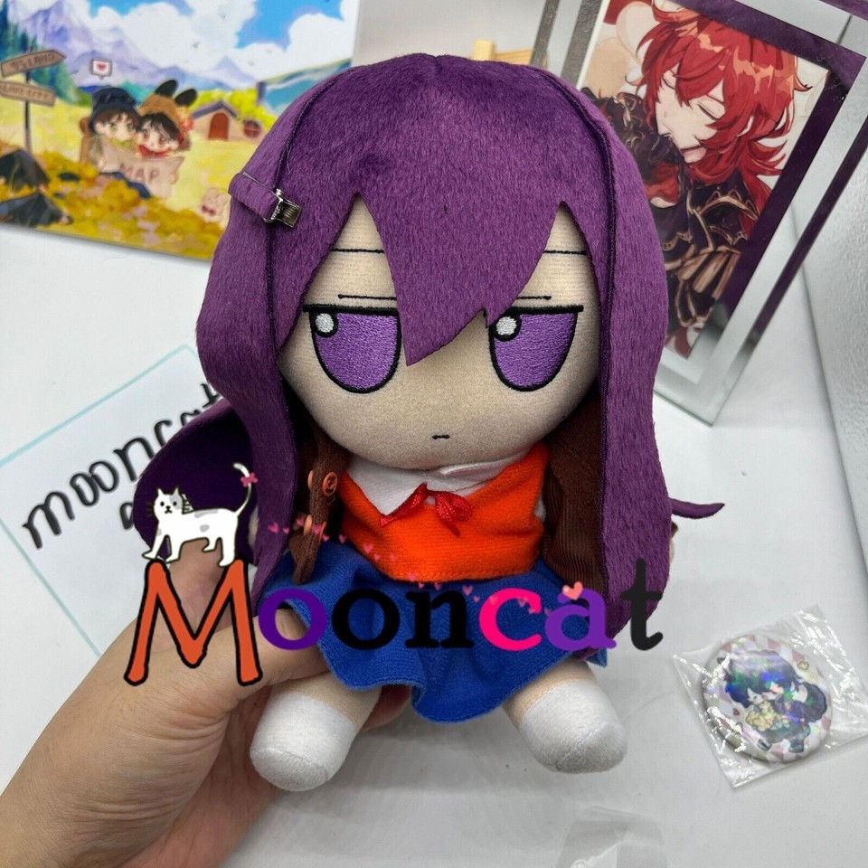 Doki Doki Literature Club Sayori Monika Yuri Fumo Fumo Plush Doll Toy ...
