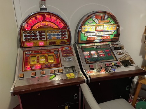 Fruit machine sit down arcade machine gold rush | eBay UK