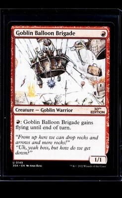 MTG Magic The Gathering 30A 30th Anniversary Edition #149 Goblin ...