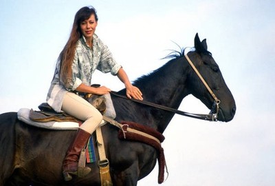 Jenny Agutter at her home in Hollywood close to the Hollywood sign ...