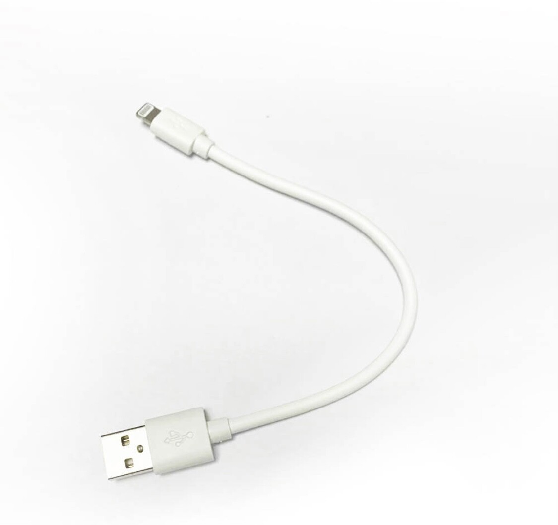 Short USB Charging Lead Cable for iPhone 7 8 X XR XS MAX iPad Pro Air ...