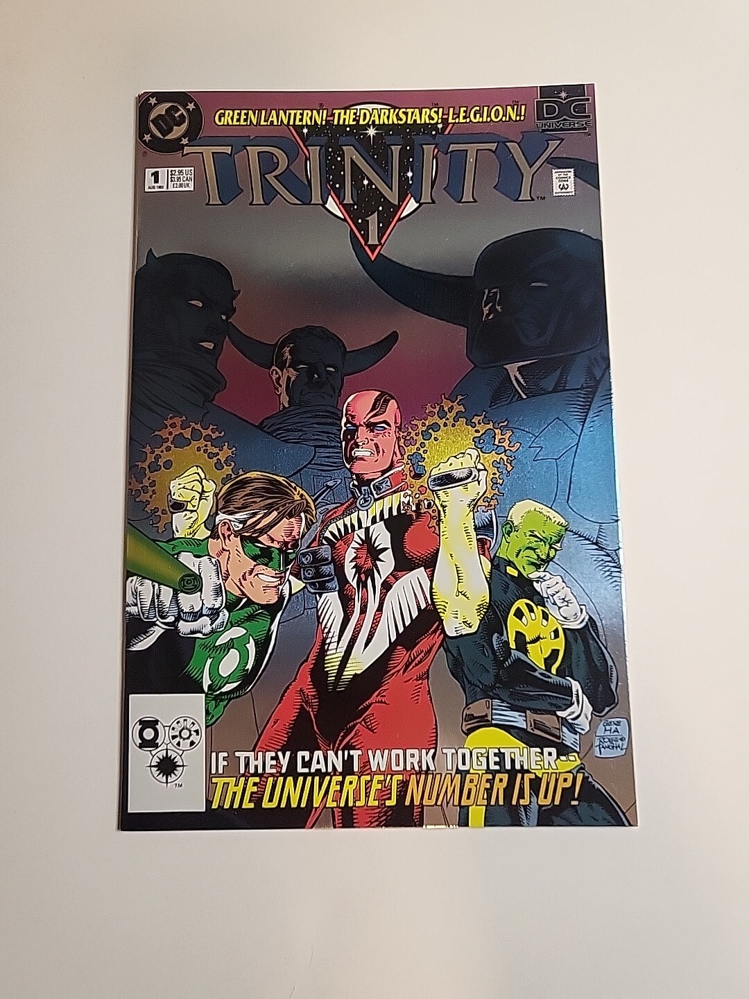 DC Universe: Trinity #1, Foil Cover DC Comics 1993 NM | eBay
