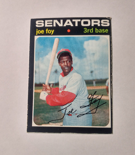 1971 Topps Joe Foy #706 Excellent (SHORT PRINT) | eBay