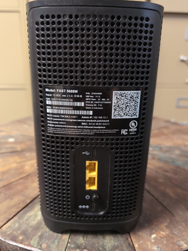 🔥Works🔥 T-Mobile Home Internet 5G 5688W FAST High Speed Internet ...