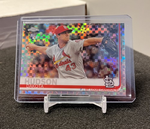Dakota Hudson 2019 Topps Chrome card 148 St. Louis Cardinals Rookie ...