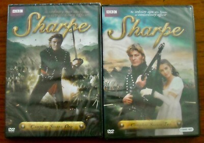 BBC SERIES “SHARPE” SEASON’S 1 & 2-5 EPISODES-NEW/SEALED | eBay
