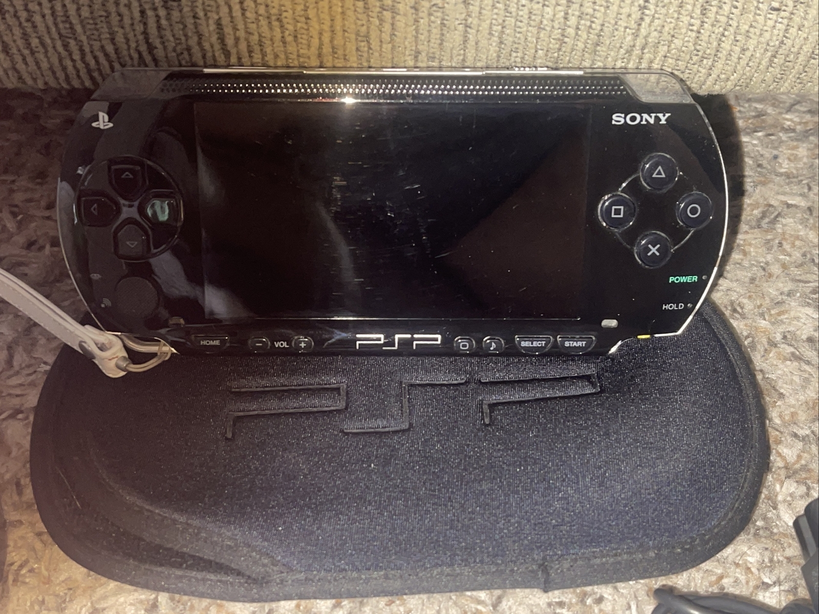 Sony PlayStation Portable PSP - Black (PSP-1001) w/ Accessories & 4 ...