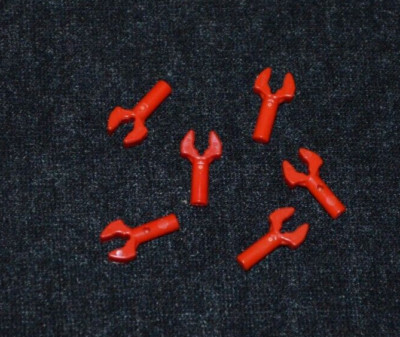 (6) 1x2 Red Wrench insert (Hand) Brick Bricks ~ New Lego Parts ~ | eBay