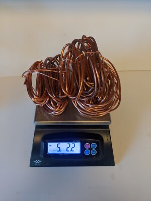 5Lbs Solid Copper Scrap Wire Bare Bright | eBay