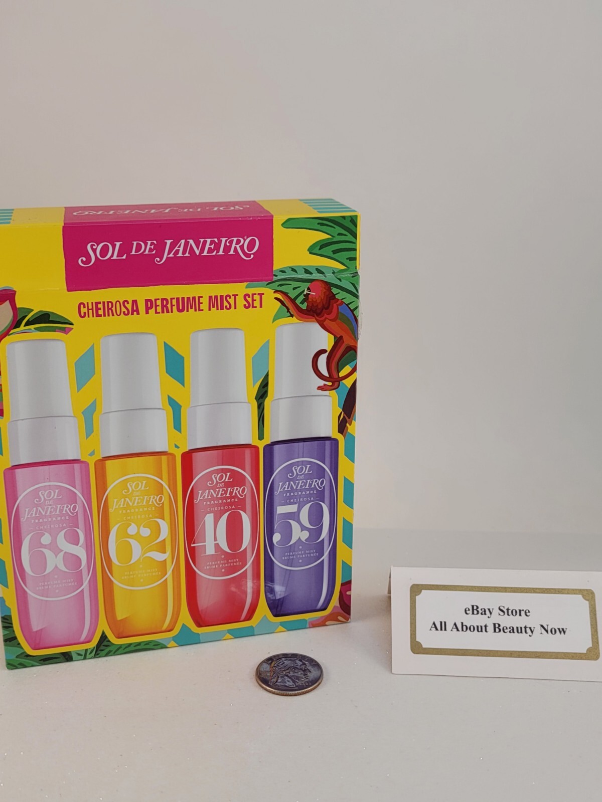 Sol De Janeiro CHEIROSA PERFUME MIST SET 68 62 40 59 Travel Size SEALED ...