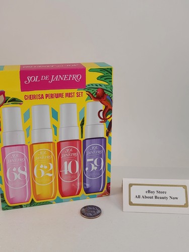 Sol De Janeiro CHEIROSA PERFUME MIST SET 68 62 40 59 Travel Size SEALED ...