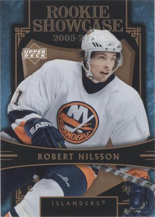 2005-06 Upper Deck Rookie Showcase - Robert Nilsson #RS19 (RC) for sale ...