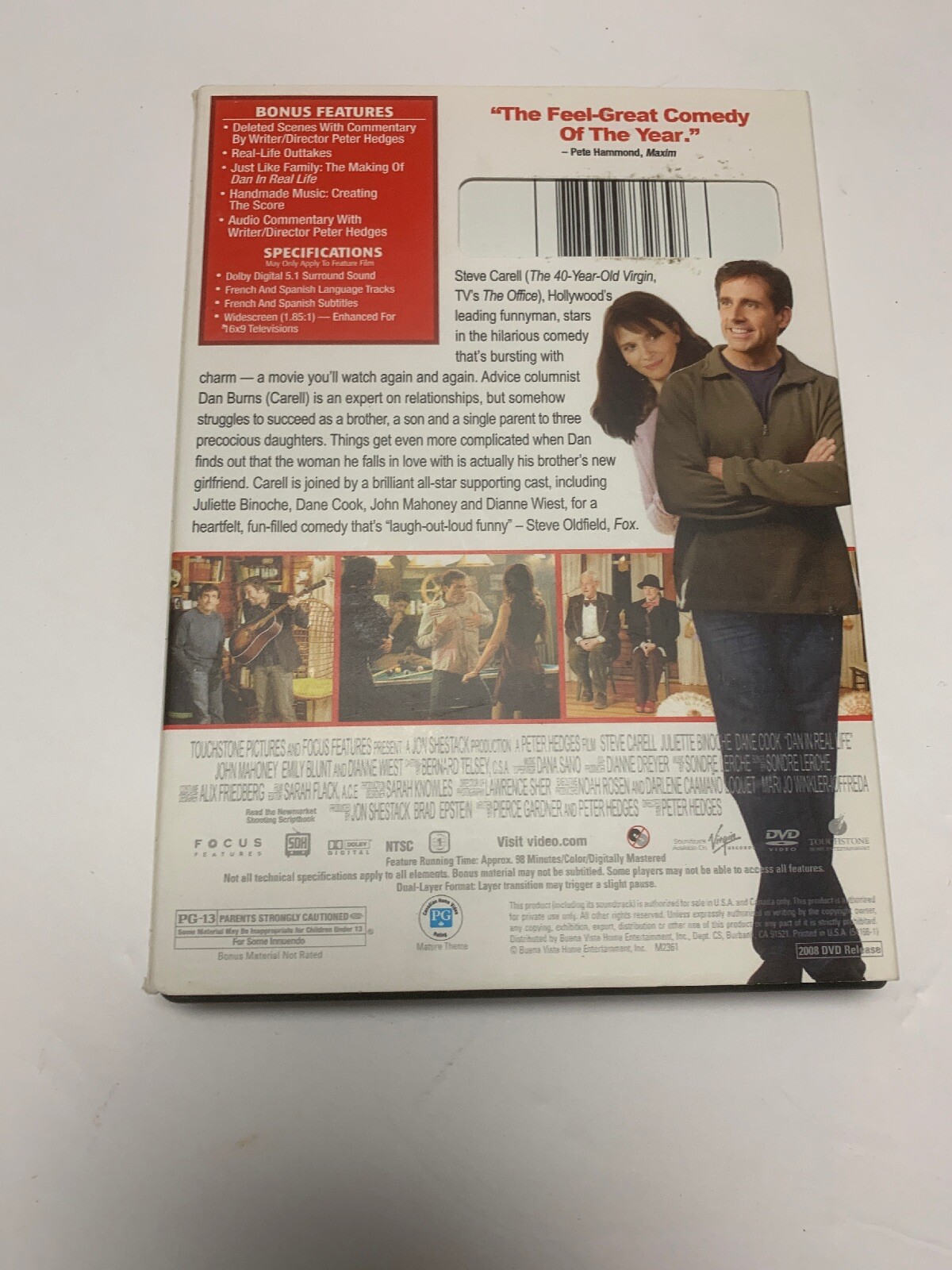 Dan in Real Life (DVD, 2008) 786936732658| eBay