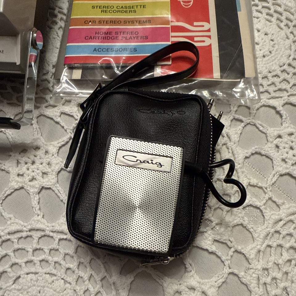 Vintage Craig Model 212 Portable Reel To Reel Tape Recorder Runs | eBay