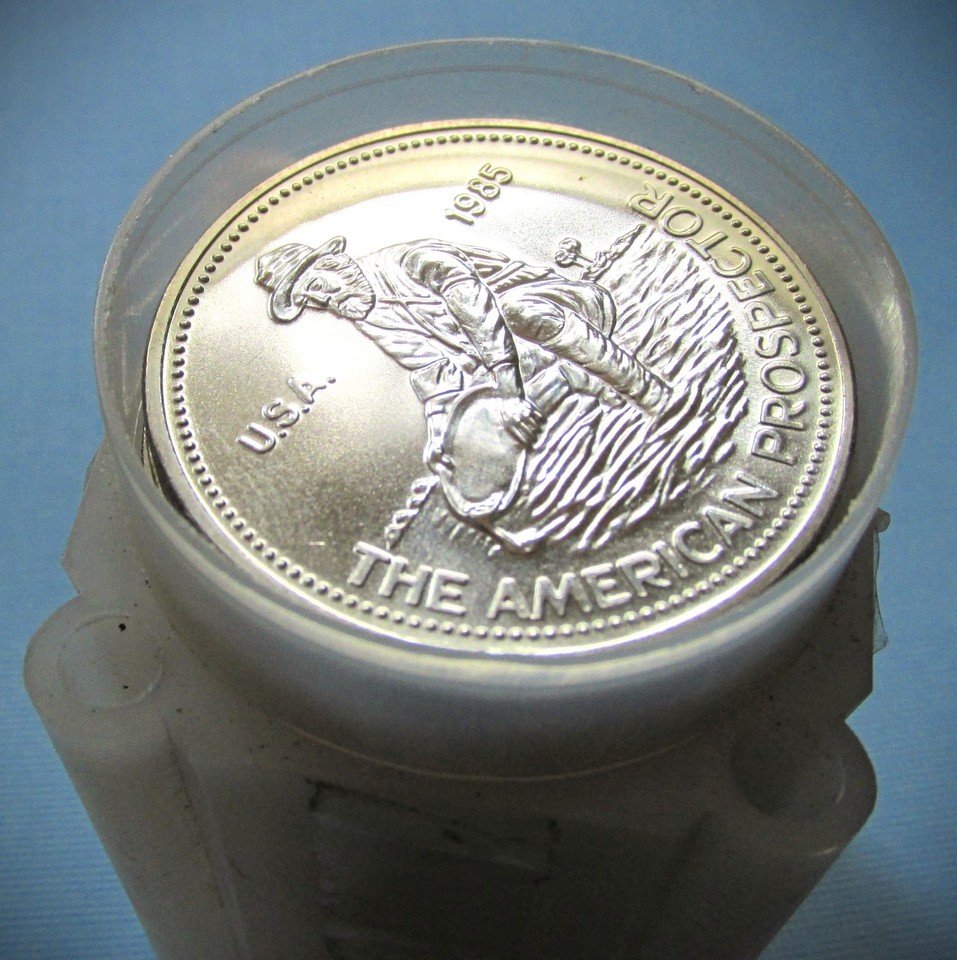 Engelhard Prospector Silver Round 1985 - Excellent! | eBay