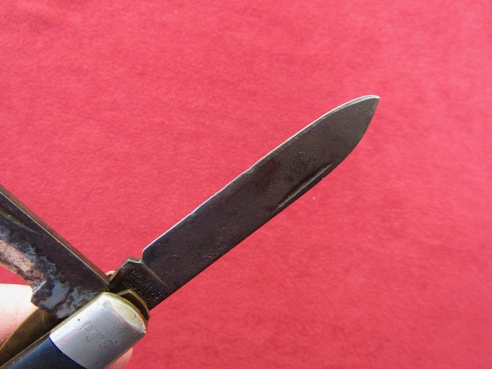Vtg Used Camillus New York Electrician Pocket Knife (SIGNAL CORP TL 29 ...