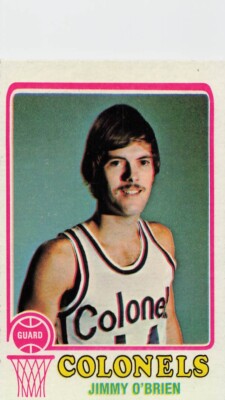 JIMMY O'BRIEN 1973-74 TOPPS BASKETBALL #241 | eBay